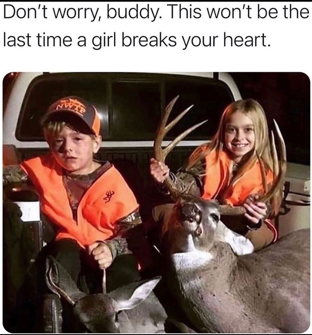 Elk Hunting Memes Funny Buck Deer Birthday Card, Printable Birthday